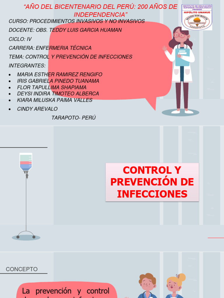Control y Prevencion de Infecciones | PDF | Esterilización ...
