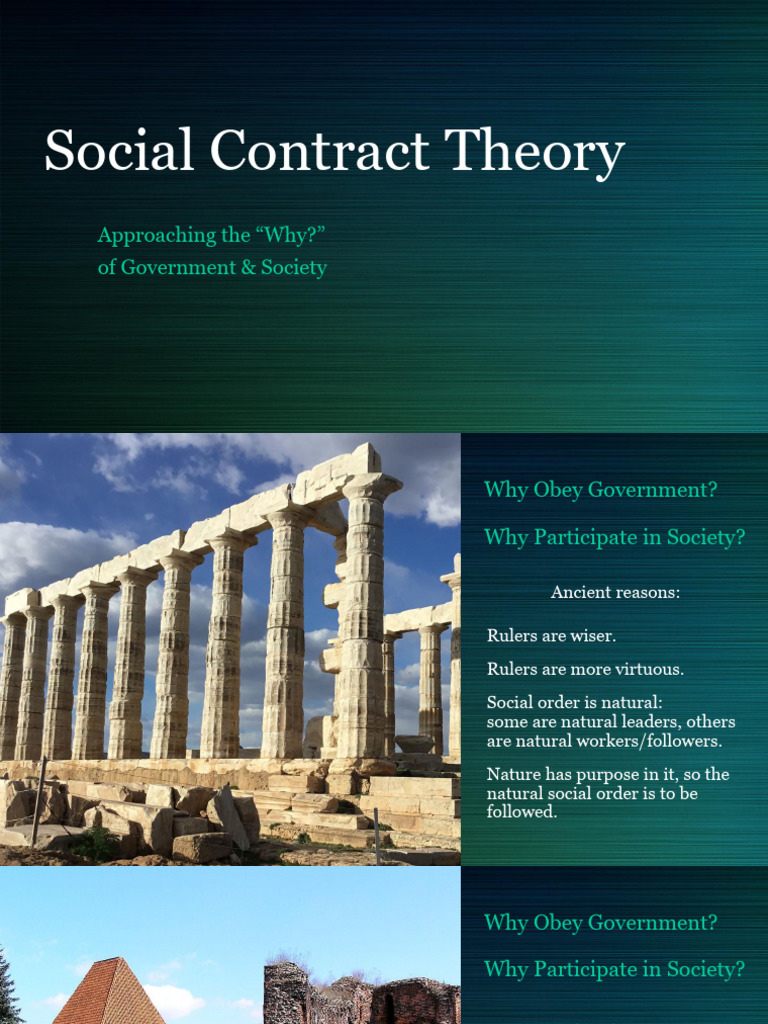 Social Contract Theory | PDF | Politics