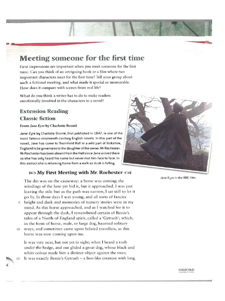 Jane Eyre Comprehension | PDF