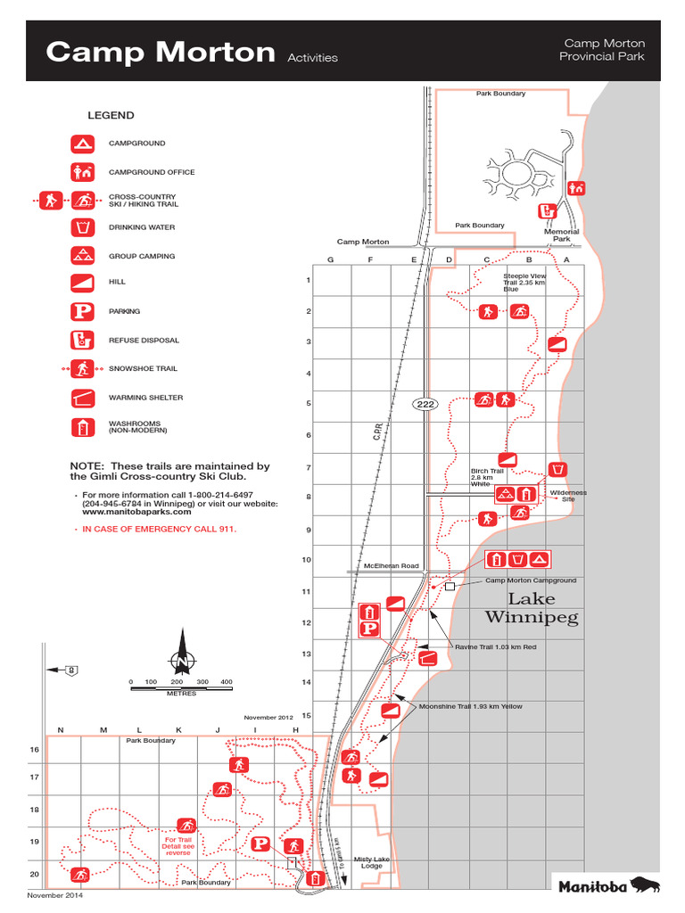 Camp Morton Ski Trails | PDF | Trail | Outdoor Recreation