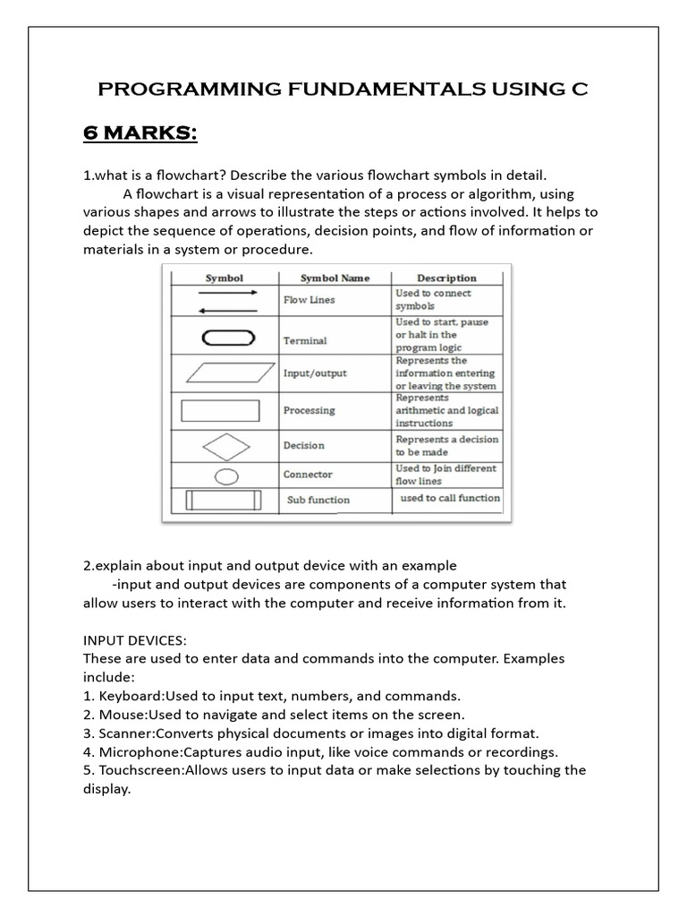 6 Marks CS | PDF | Integrated Circuit | Pointer (Computer Programming)