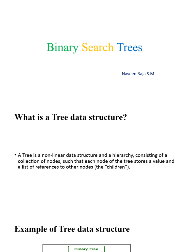 Binary Search Tree | PDF | Algorithms And Data Structures | Mathematical Logic