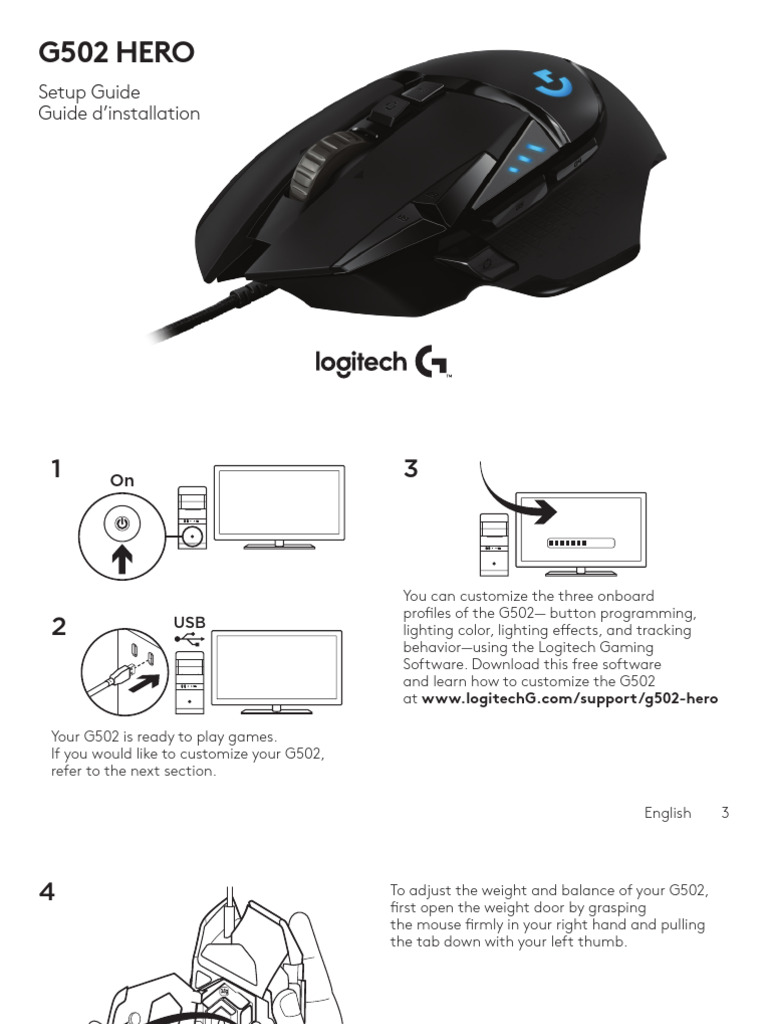 Setup Guide Guide D'installation | PDF | Computer Hardware | Computing
