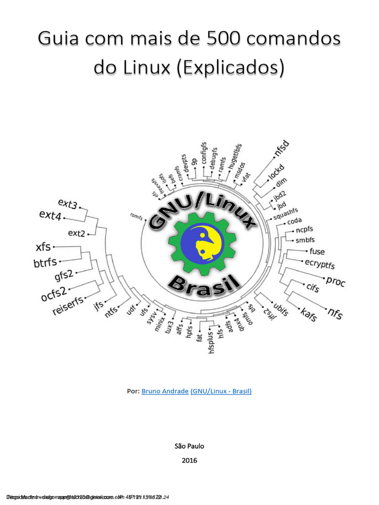 Guia 500 Comandos Linux | PDF | Linux | Arquitetura de computadores