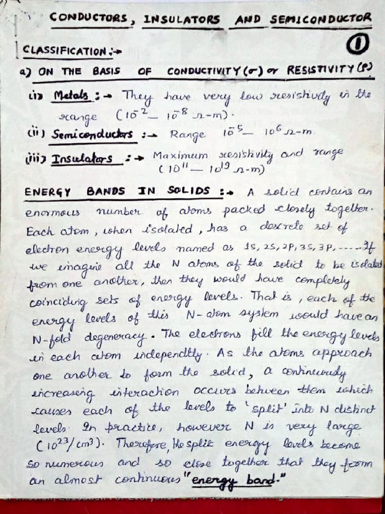 Semiconductor | PDF | Valence And Conduction Bands | Physical Sciences