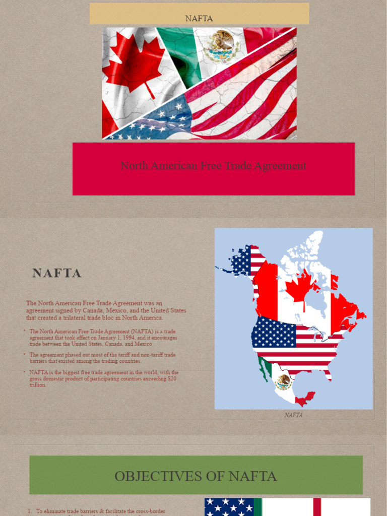 NAFTA | PDF | North American Free Trade Agreement | Free Trade
