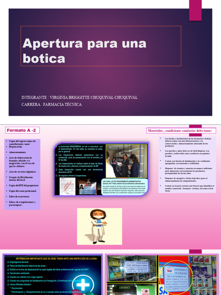 Requisitos para Abrir una Botica | PDF