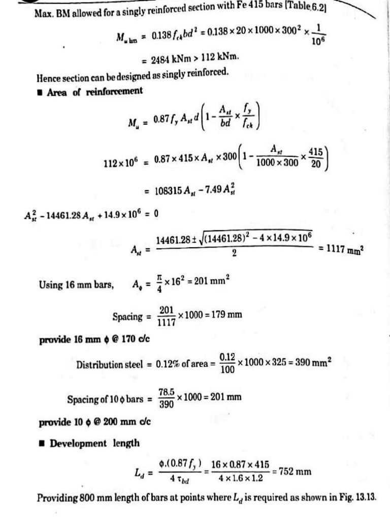 Design of Steel Structure and RCC Numrical Example | PDF