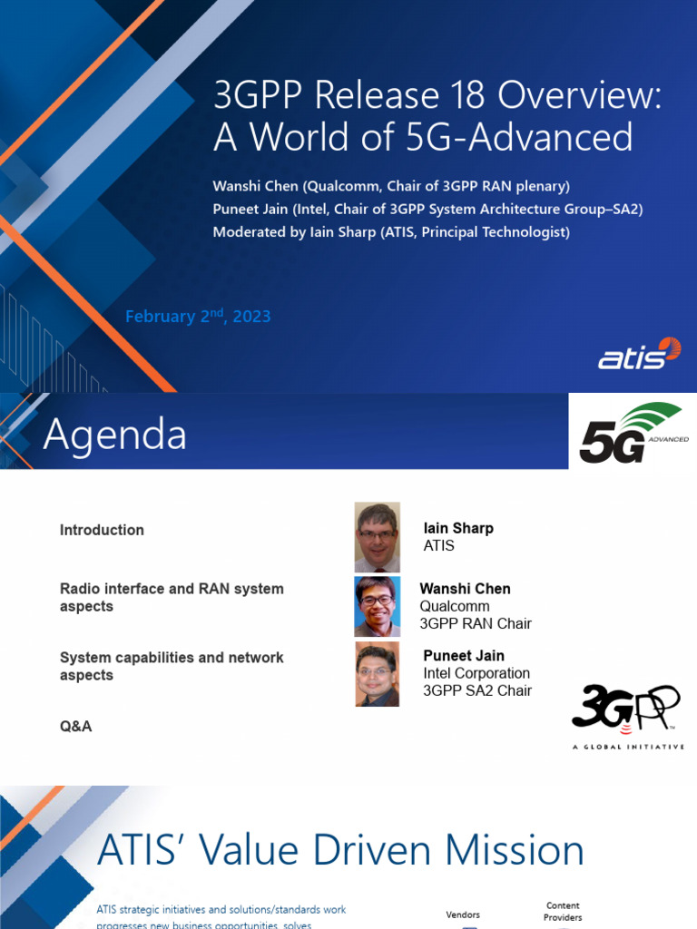 5G-Advanced: 3GPP Release 18 Insights | PDF | Duplex (Telecommunications) | Internet Of Things