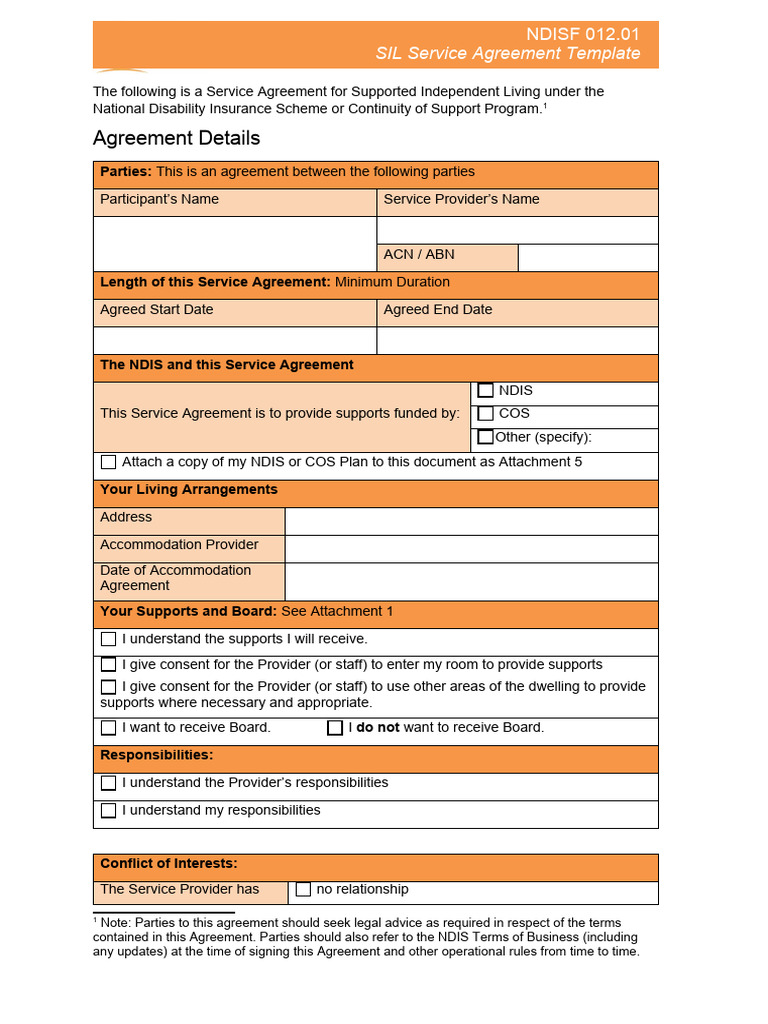 Service Agreement- SIL | PDF