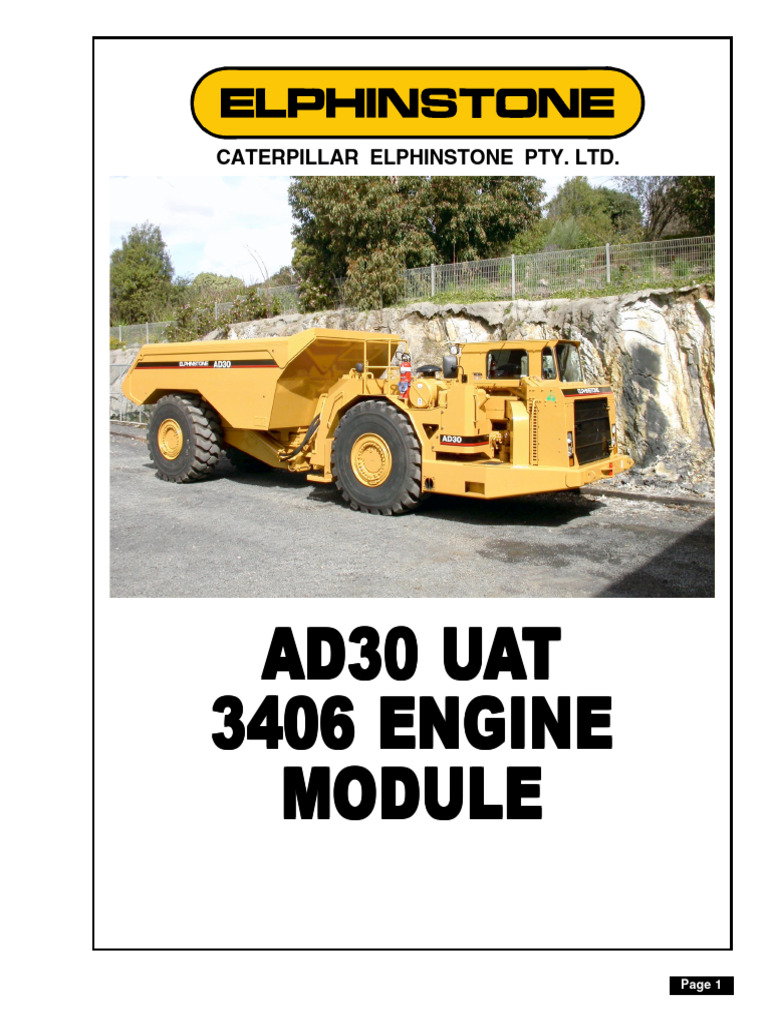 AD30 Engine | PDF | Fuel Injection | Pump