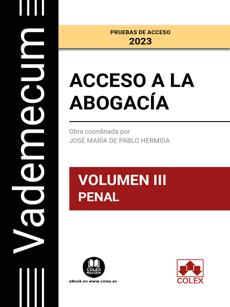 Vademecum Penal 2023 | PDF | Derecho penal | Justicia penal