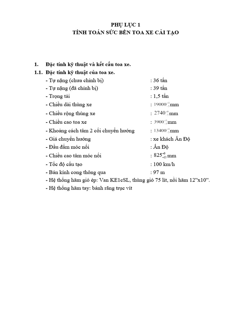 Phu Luc Suc Ben HCXT | PDF
