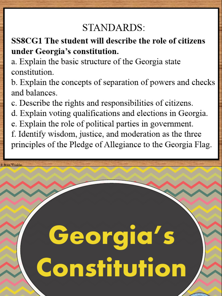 Foundations of Government Student Version | PDF | Separation Of Powers ...