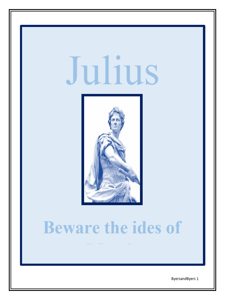 Julius Caesar Act 1 Summary Activity | PDF | Mark Antony | Julius Caesar