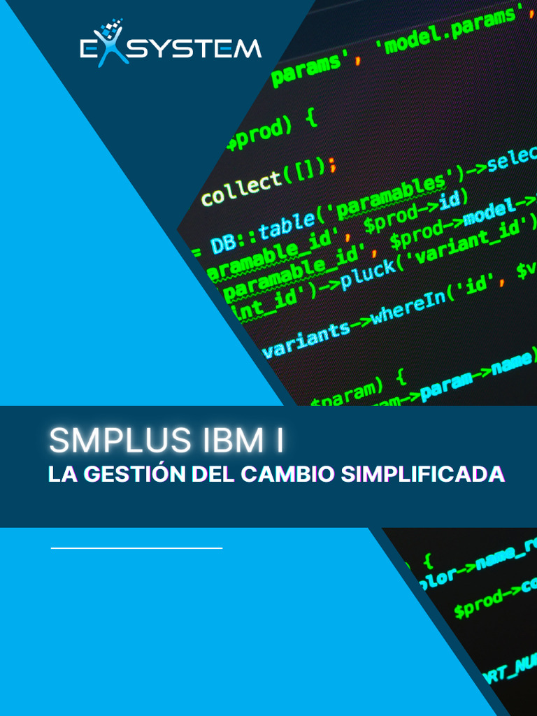 Gestión de Cambios en IBM i con SMPlus | PDF | Bases de datos | Informática