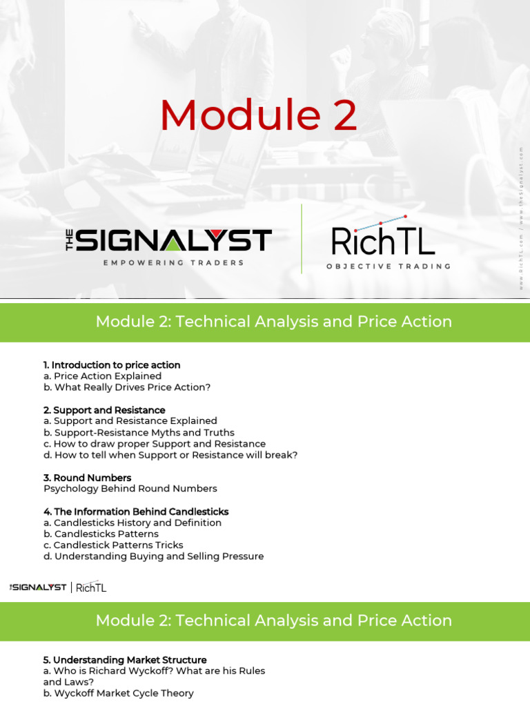 MODULE 2 - Thesignalyst | PDF | Moving Average | Market Trend