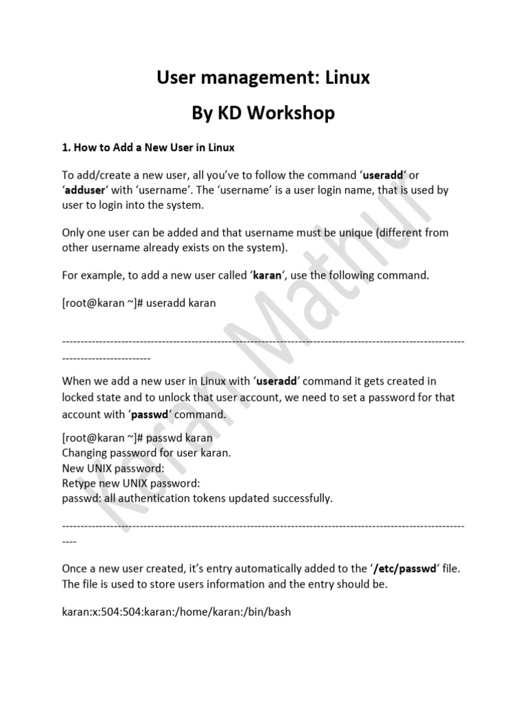 Usermanagement | PDF | User (Computing) | Information Retrieval