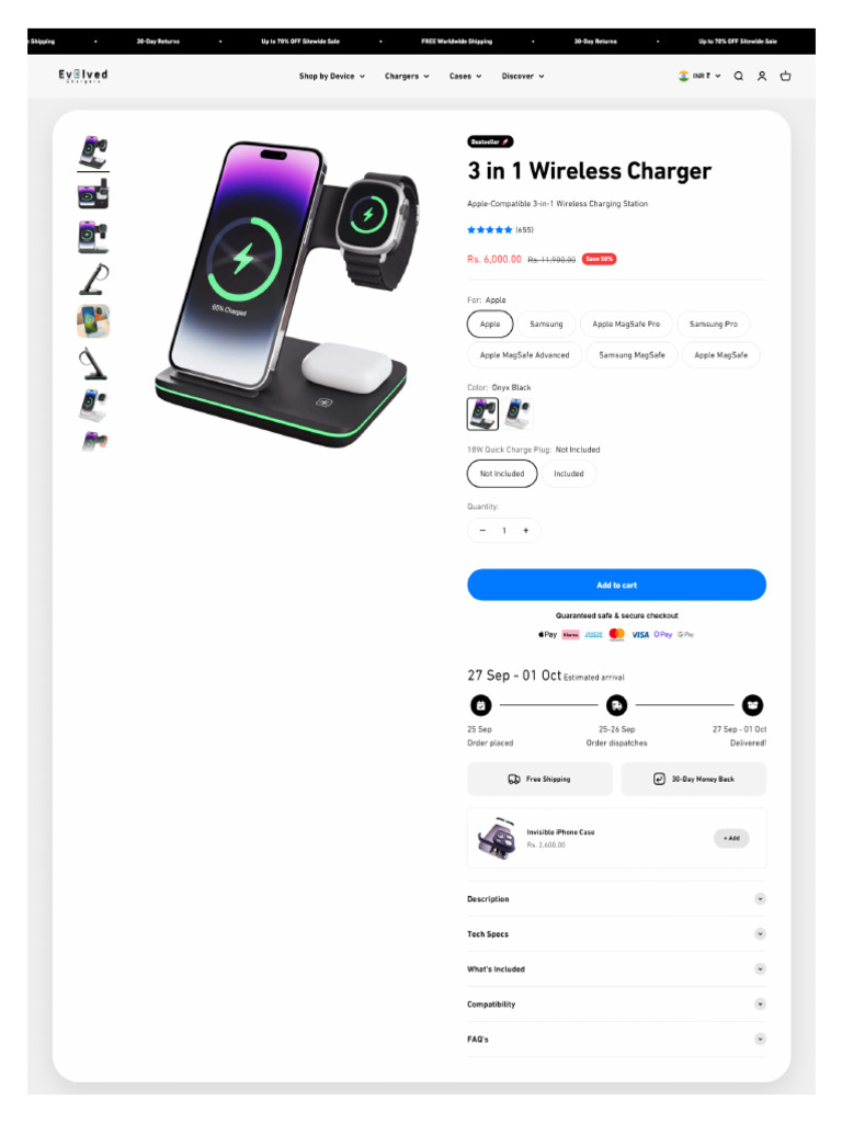 Evolved Charger Store | PDF