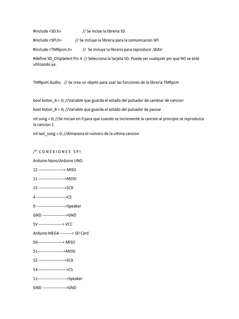 Codigo Proyecto mp3 | PDF | Tecnología digital | Software