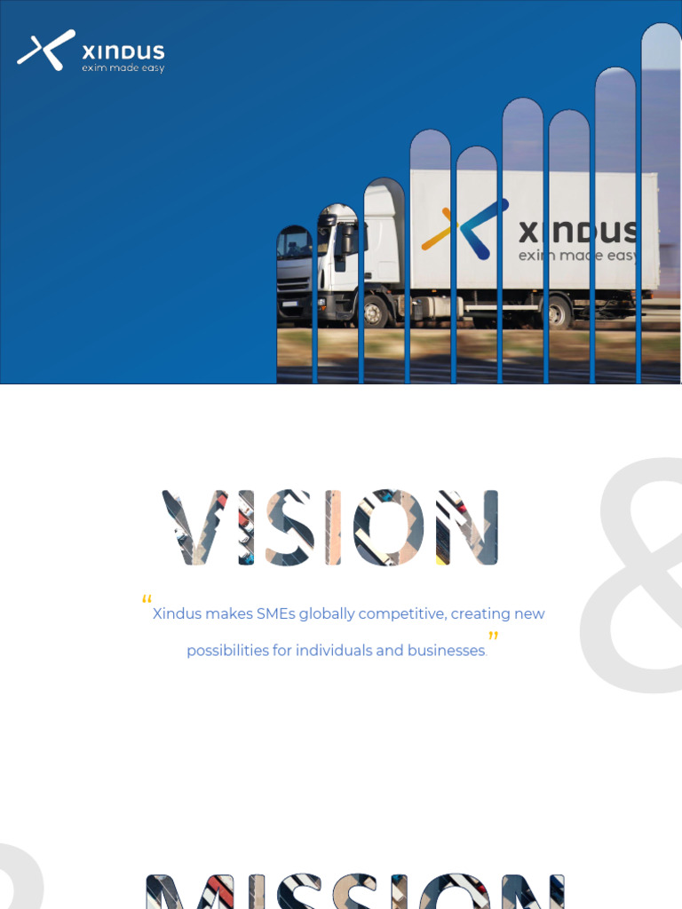 Xindus Corporate Deck | PDF | Supply Chain | Market (Economics)