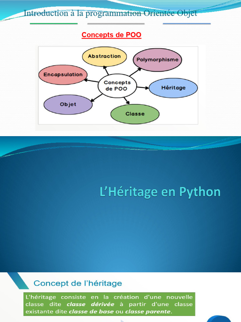 Chapitre 3 - Poo | PDF | Classe (informatique) | Python (Langage de ...