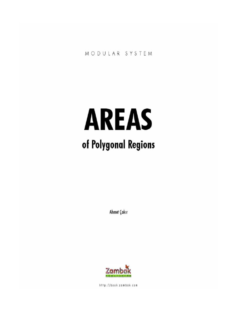 Areas of Polygonal Regions | PDF