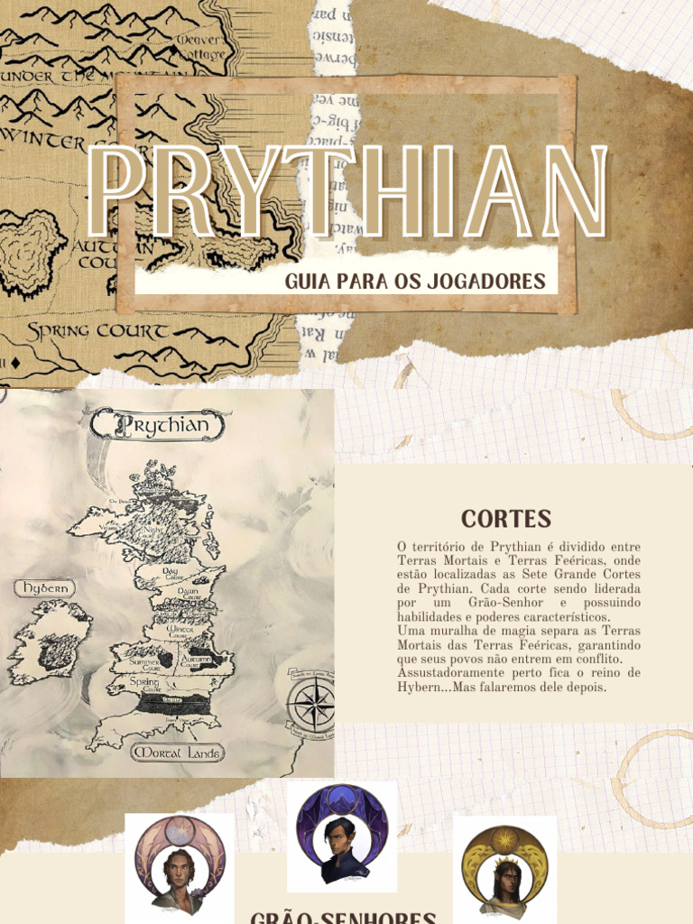 Guia de Prythian para Jogadores | PDF