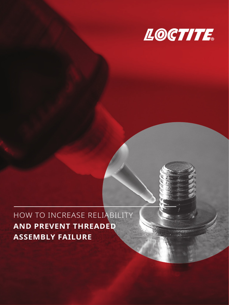 LOCTITE Threadlocker Manual | PDF | Rheology | Adhesion