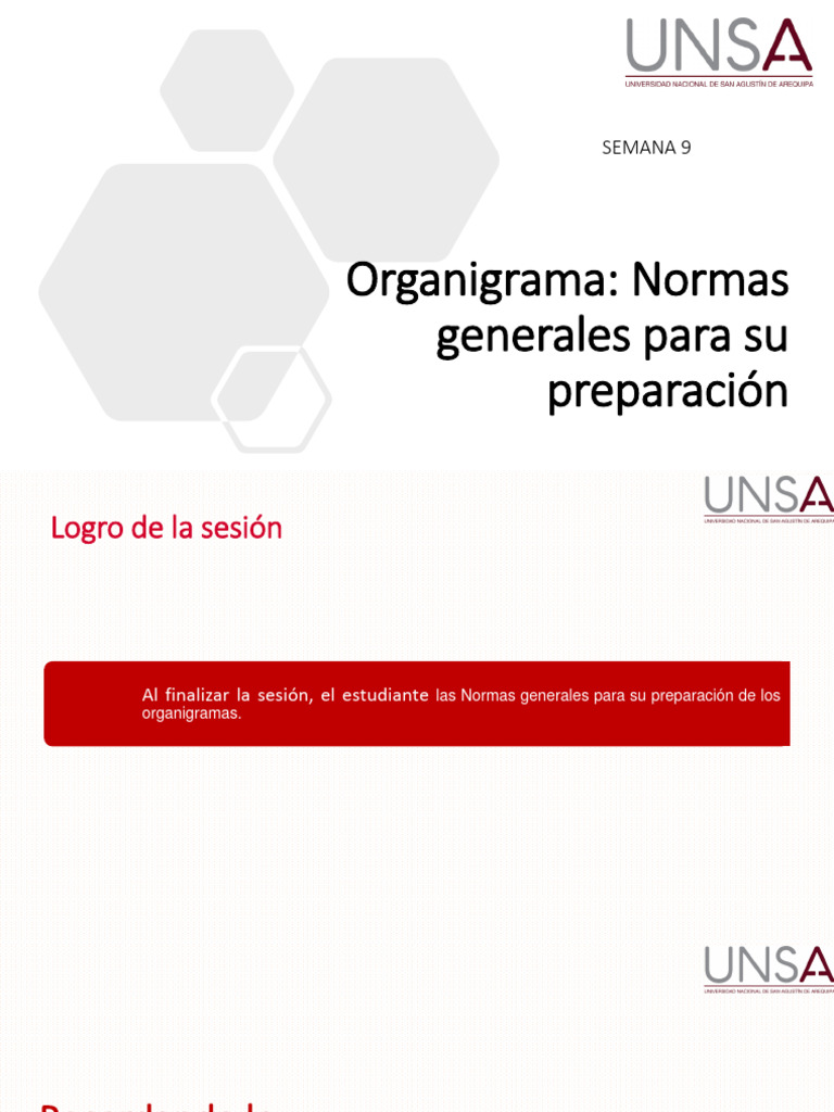 Semana 9 Normas de Organigramas | PDF | Crecimiento personal y profesional
