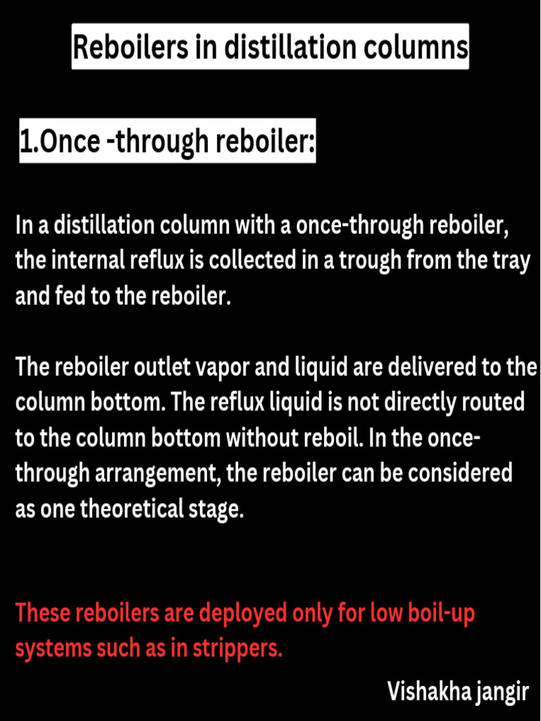 Reboiler Types | PDF