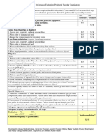 Deep Vein Thrombosis DVT Examination OSCE Checklist Geeky Medics | PDF ...