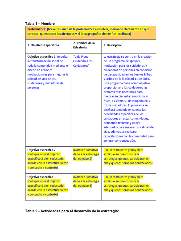 Tablas Tarea 3-1 | PDF