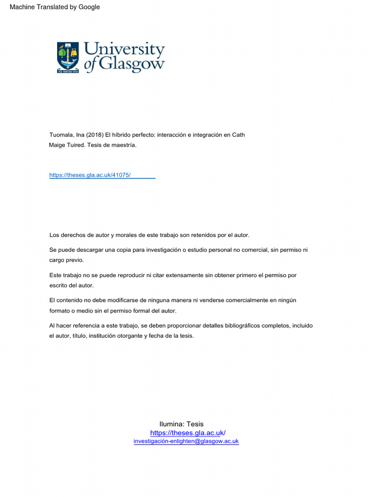 The Perfect Hybrid - Interaction and Integration in Cath Maige Tuired | PDF