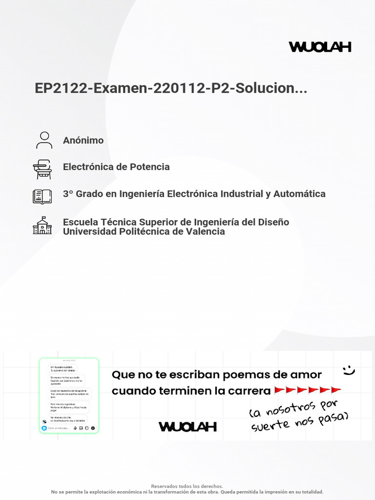 EP2122 Examen 220112 P2 Solucion | PDF | Rectificador | Energia electrica