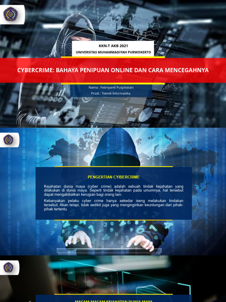 Penipuan Online (Cybercrime) | PDF
