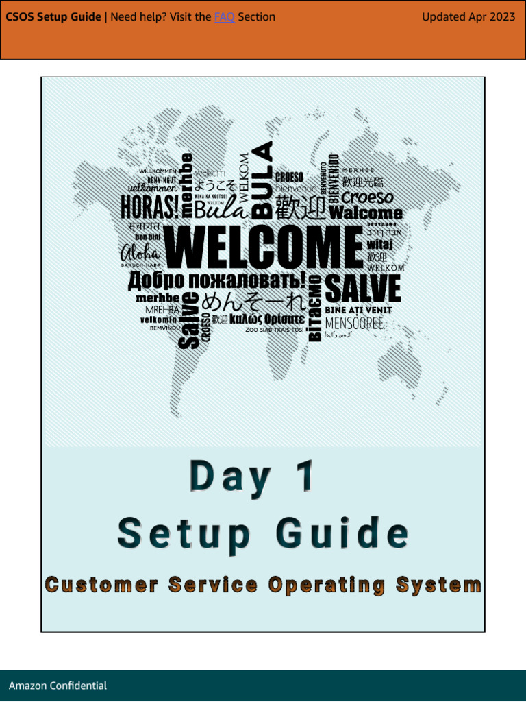 Day 1 CSOS Guide English | PDF | Password | Usb
