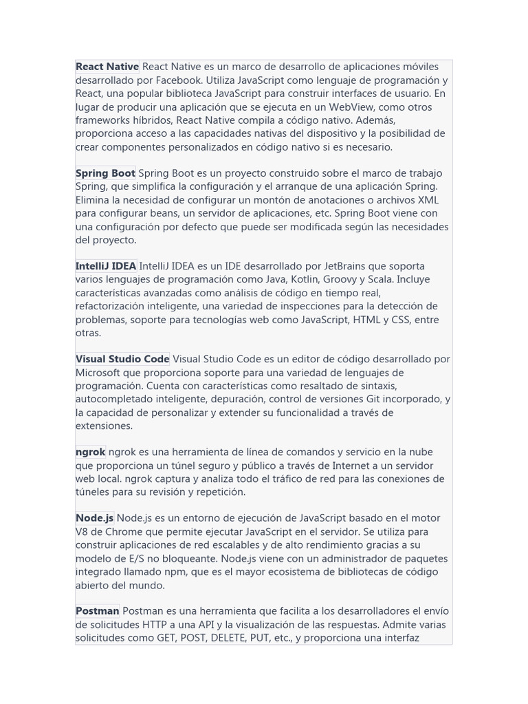 Esquema Proyecto Final | PDF