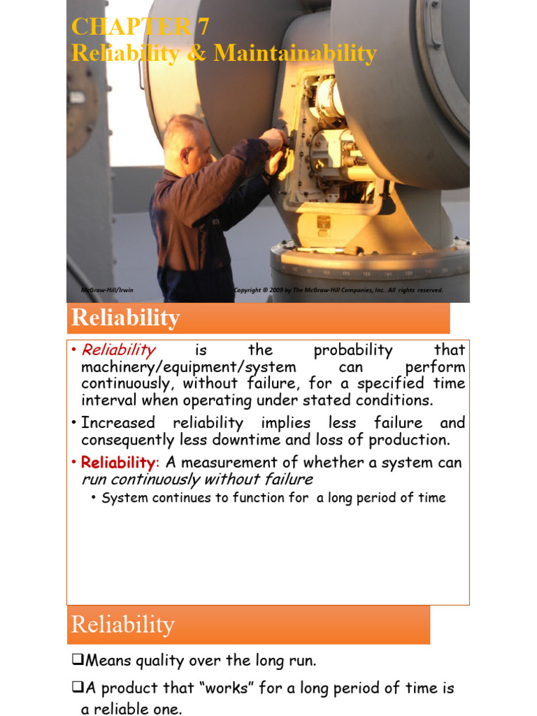 Chapter 7 | PDF | Reliability Engineering | Systems Theory
