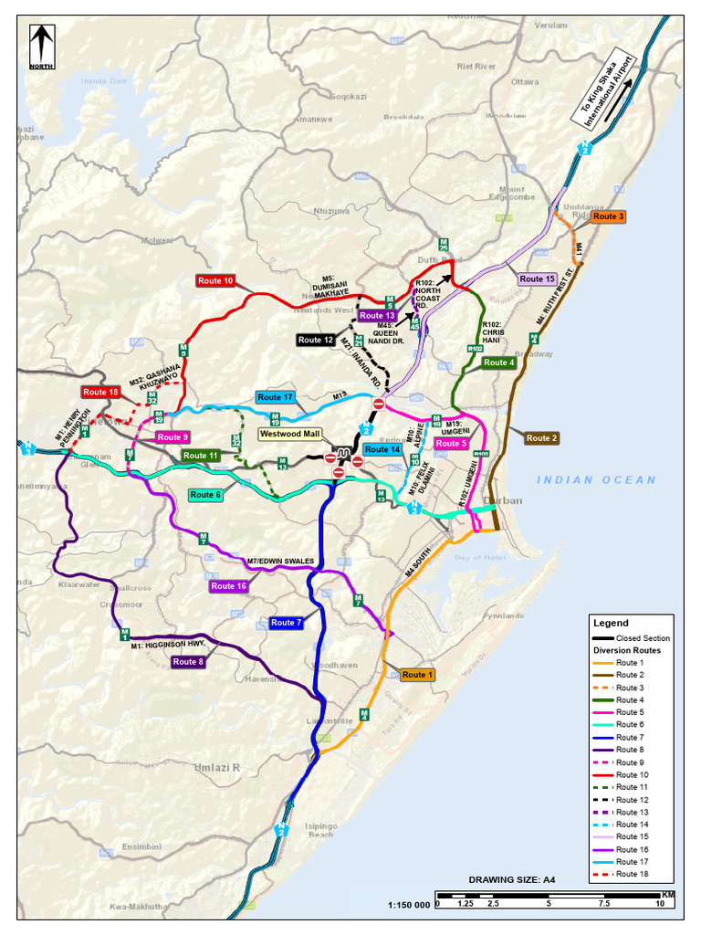 Indian Ocean Route Map Overview | PDF | Geographic Data And Information ...