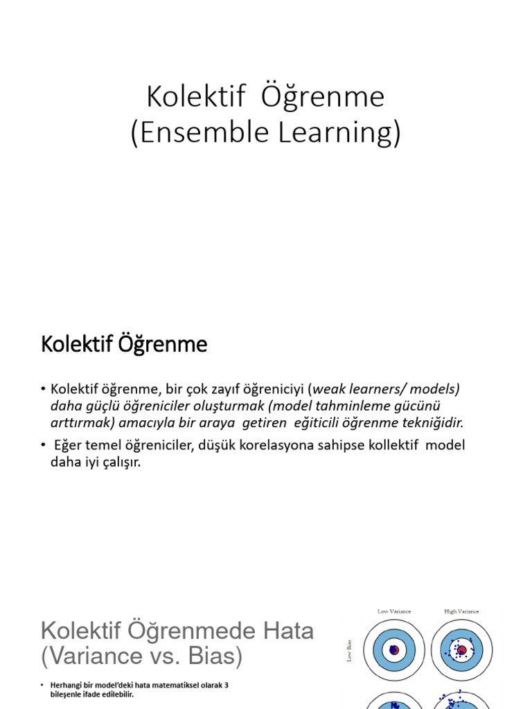 Ensemble Learning | PDF