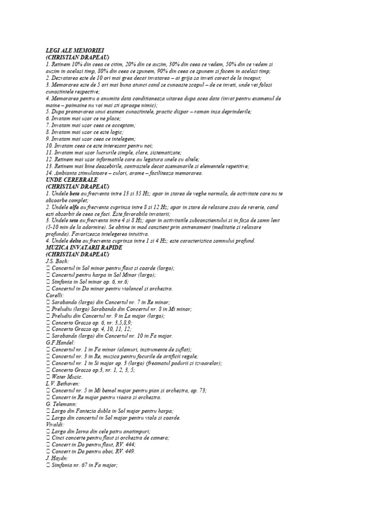 Tehnici de Invatare | PDF