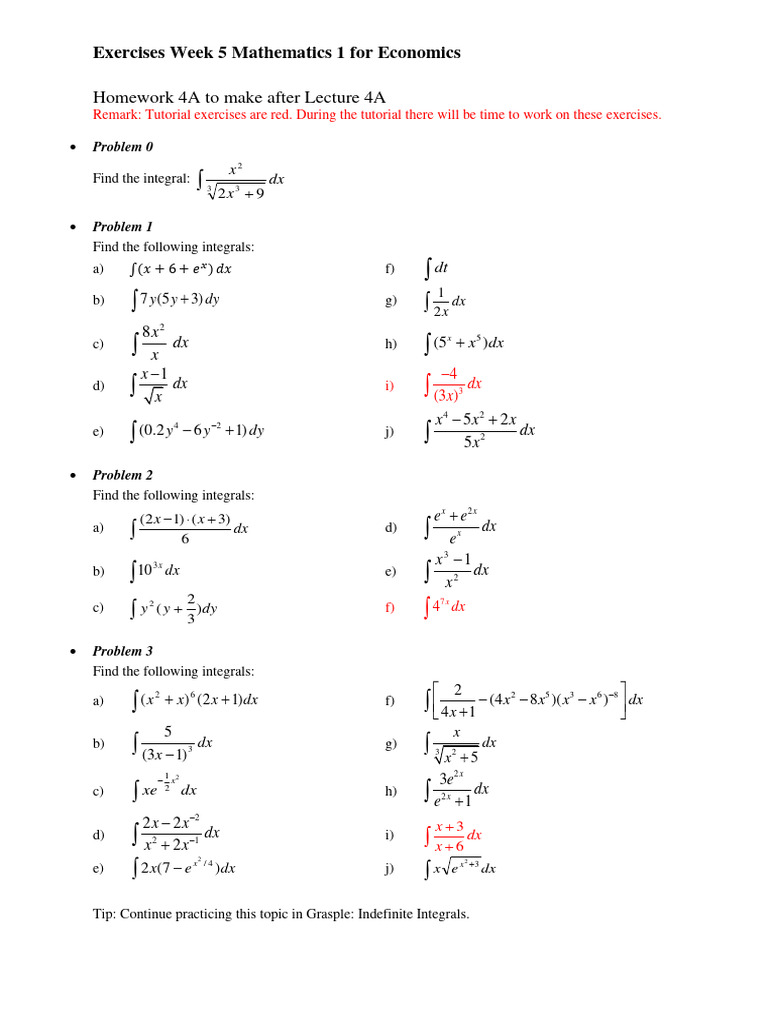 Week 5 Homework, Tutorial and Instruction Seminar Exercises | PDF | Economic Surplus | Demand Curve