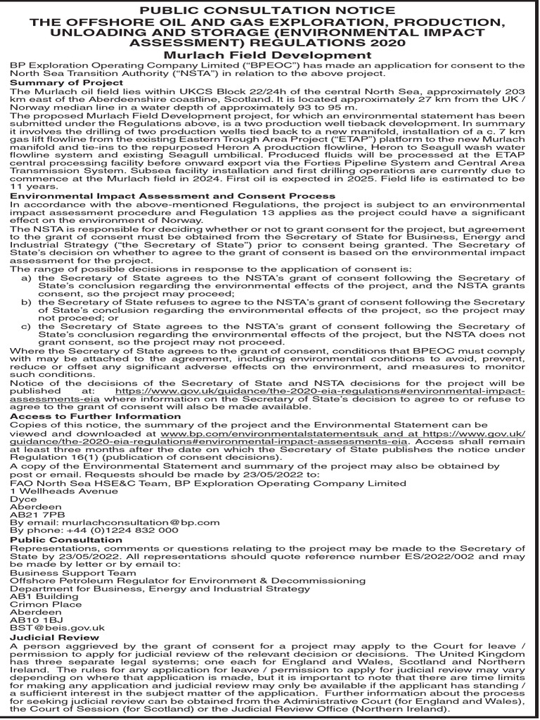 Murlach Public Notice | PDF