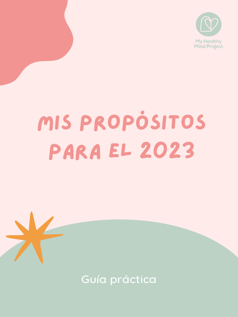 Guía de Propósitos 2023: Planificación Efectiva | PDF | Relaciones ...