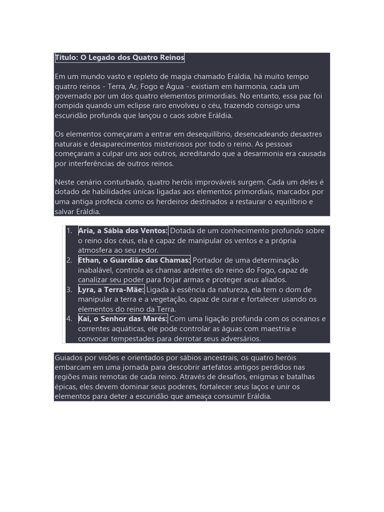 Título Dasd | PDF | História