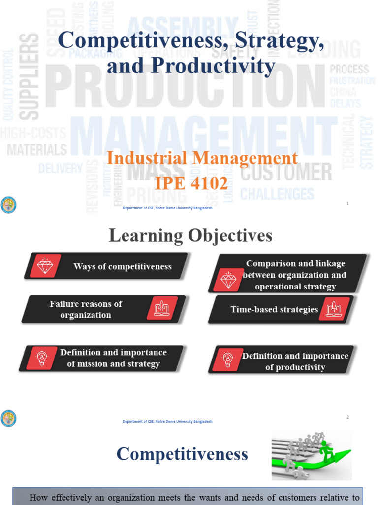 IM Lec-2 | PDF | Strategic Management | Goal
