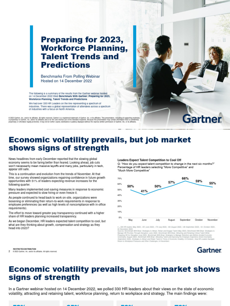 Benchmarking With Gartner December 2022 Deck | PDF | Cost Of Living ...