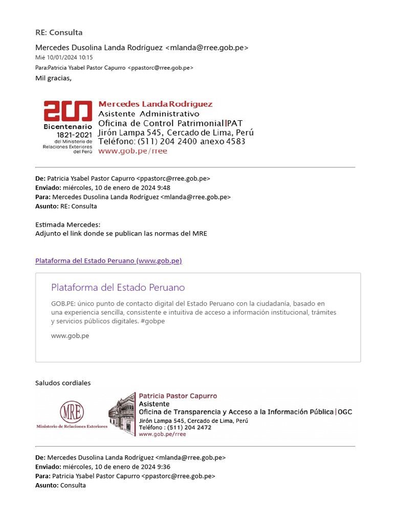 Link - Normas MRE | PDF