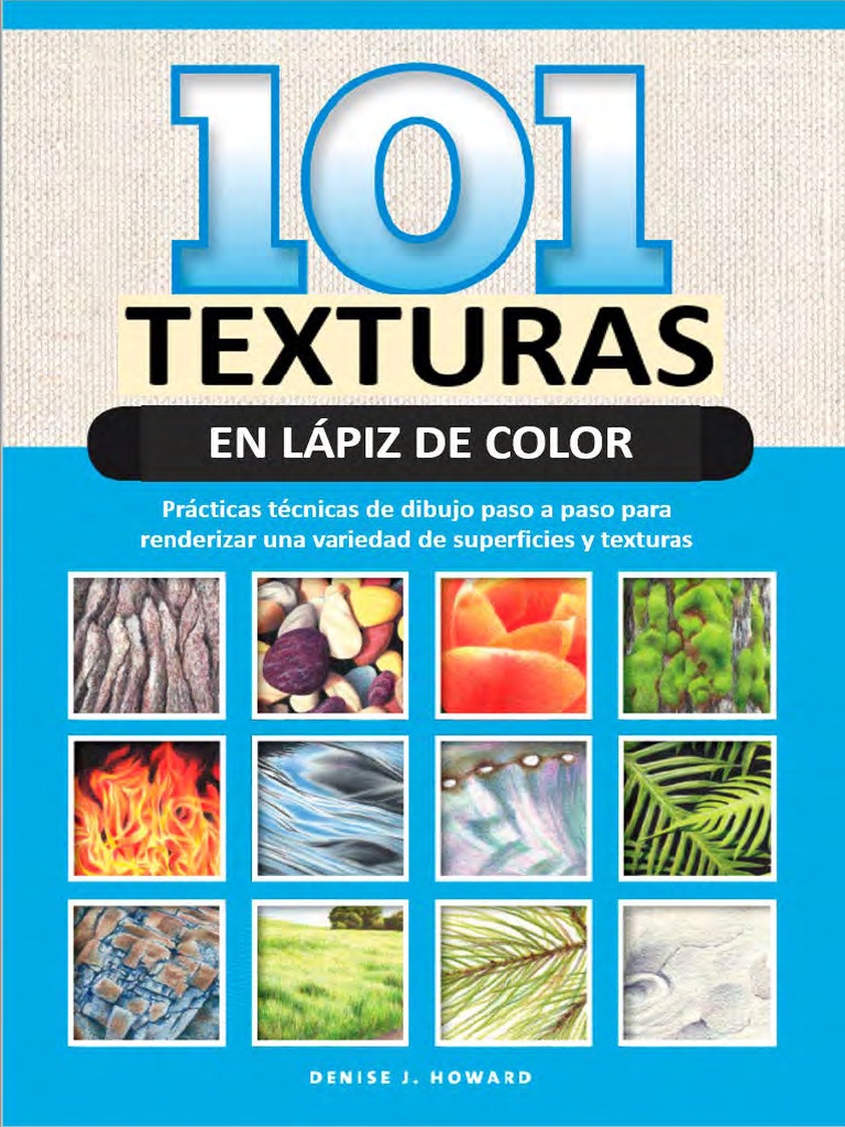 Técnicas de Texturas con Lápiz de Color | PDF | Color | Lápiz
